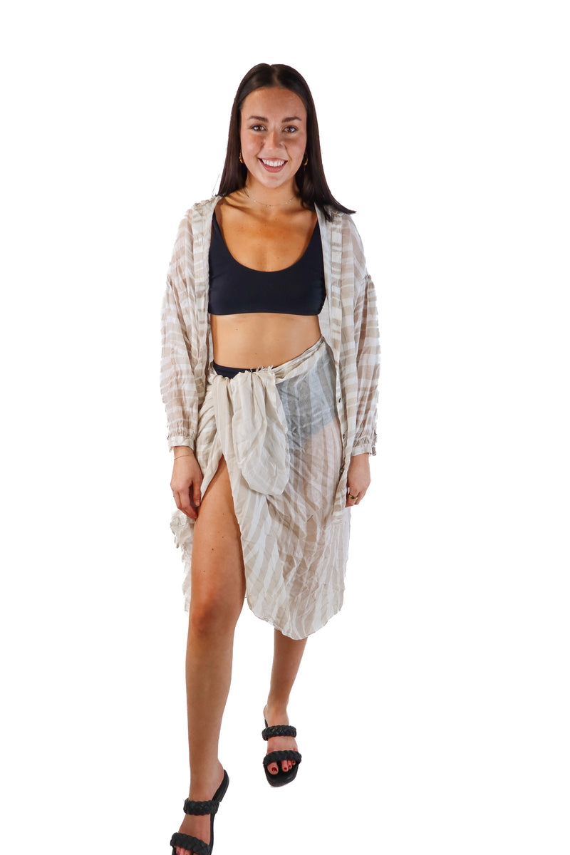 Vitamin A Sarong and Shirt Set (4; retail $210) – Well-Dressed
