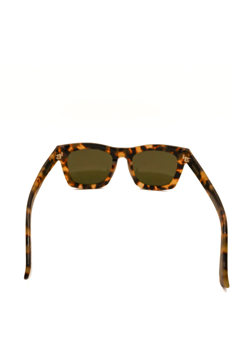 Electric tortoise shell crasher sunglasses (retail $200) – Well-Dressed
